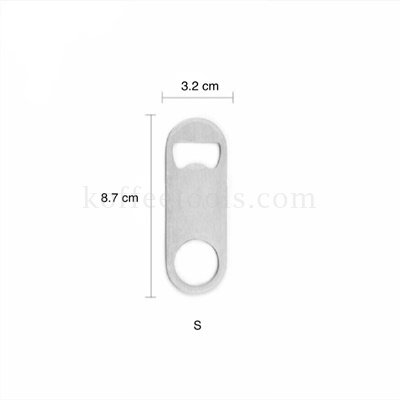 ที่เปิดขวดสีเงิน S 3.2 x 8.7 cm - koffeetools