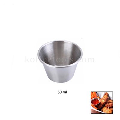 ถ้วยสแตนเลสใส่ซอส 50 ml - koffeetools