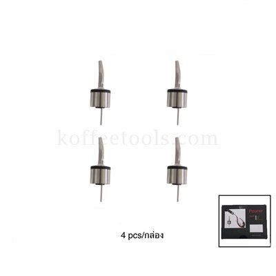 จุกรินไวน์สีเงิน (4 pcs/กล่อง) - koffeetools