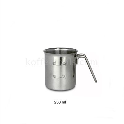 เหยือกตวงสแตนเลสขนาด 250 ml สำหรับน็อคเย็นกาแฟดริป - koffeetools