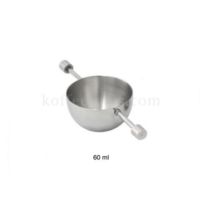 Bar jigger with handle สแตนเลส 304(60 ml) - koffeetools