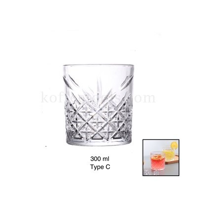 แก้ววิสกี้ 300 ml type C - koffeetools