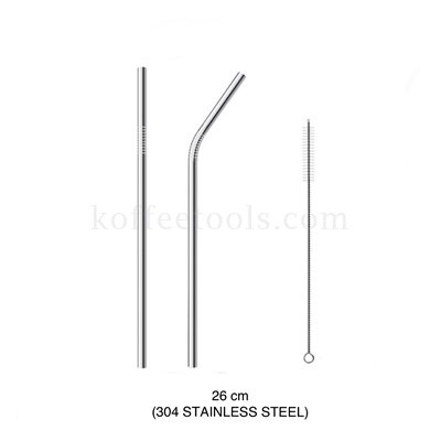 ชุดหลอดสแตนเลส304ยาว 26 cm - koffeetools