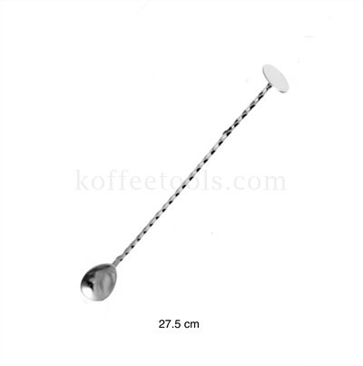 ช้อนบาร์สแตนเลส ปลายจาน 27.5 cm - koffeetools