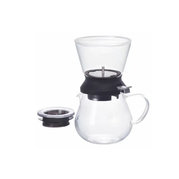 เหยือกชงชา 350 ml / HARIO (111) Tea Dripper LARGO 35 Server Set / TDR-5012B - koffeetools