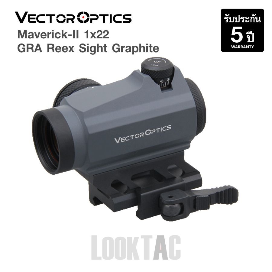 Vector Optics Maverick-II 1x22 GRA Reflex Sight Graphite