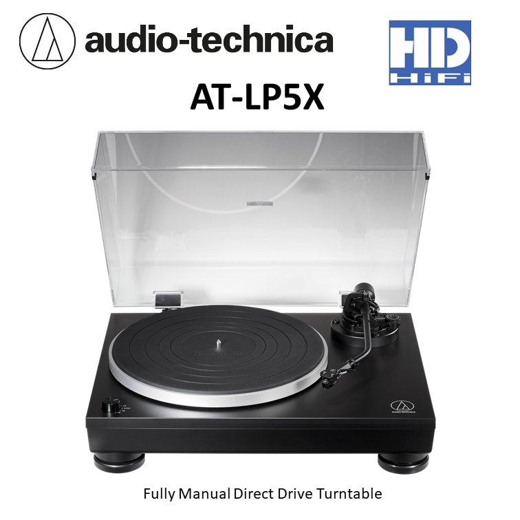 Audio-Technica AT-LP5X Fully Manual Direct Drive Turntable - hd-hifi