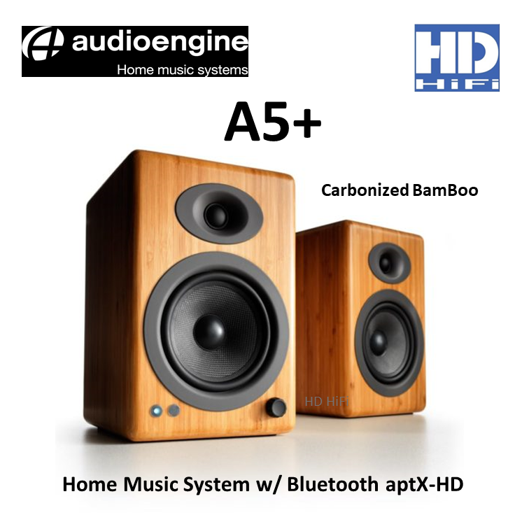 AudioEngine A5+ Home Music System with Bluetooth aptX-HD