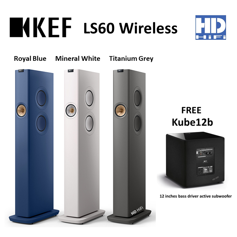 KEF LS60 Wireless Speaker - hd-hifi
