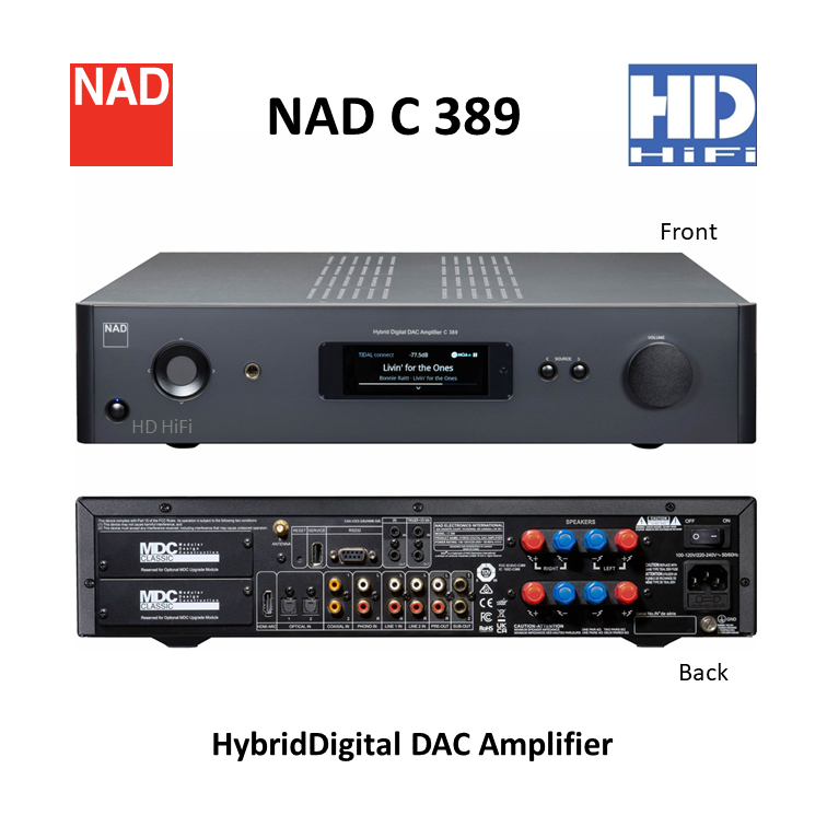 NAD C389 HybridDigital DAC Amplifier