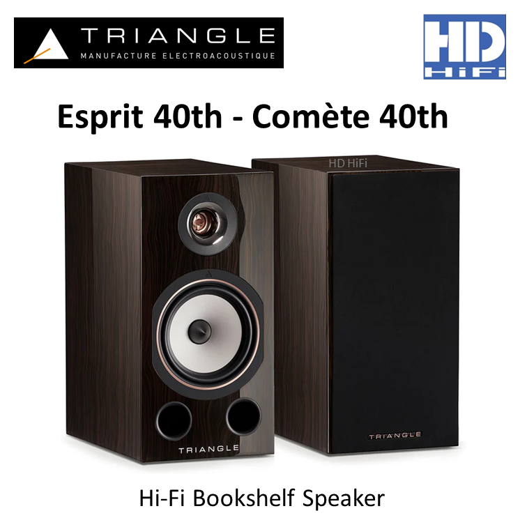 TRIANGLE Comete 40th Anniversary BookShelf Speaker สี Santos Rosewood ...