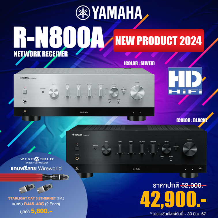 Yamaha R-N800A Network Receiver - hd-hifi