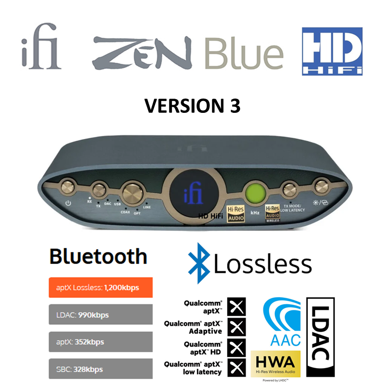 iFi Zen Blue 3 Bluetooth Receiver - hd-hifi