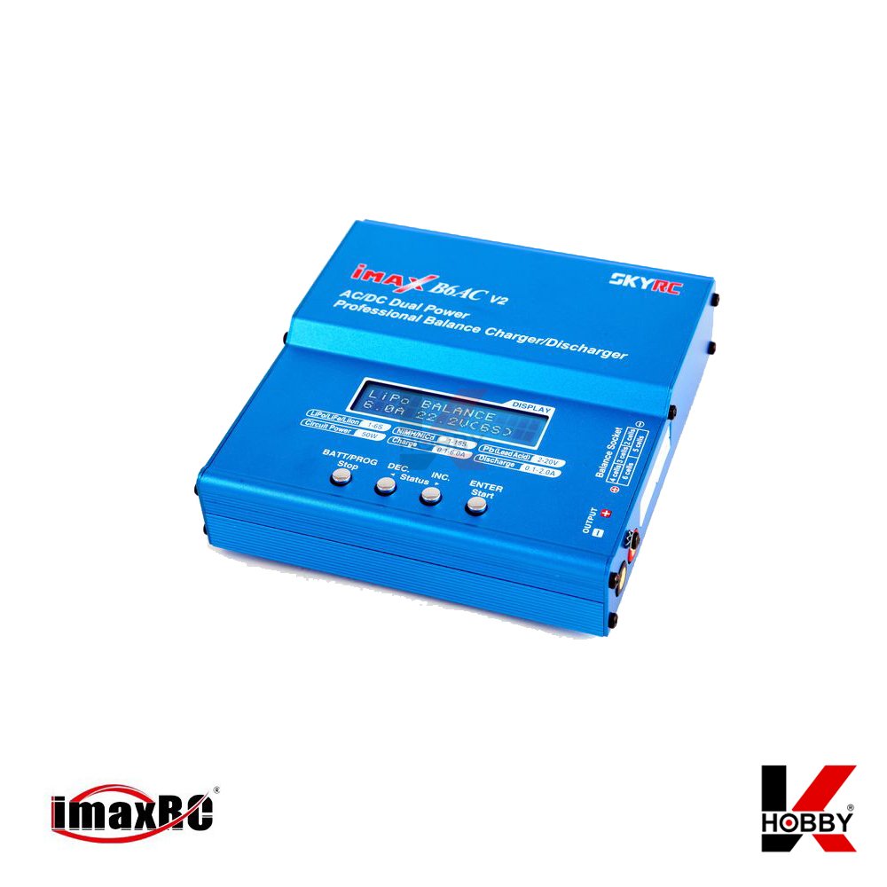 iMax RC - B6AC 80W Balance Charger for Li-Po Battery