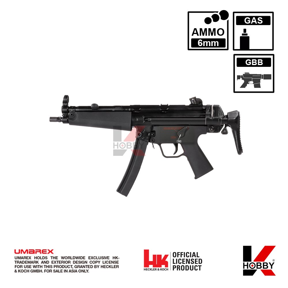 Umarex - H&K MP5A3 GBB AIRSOFT