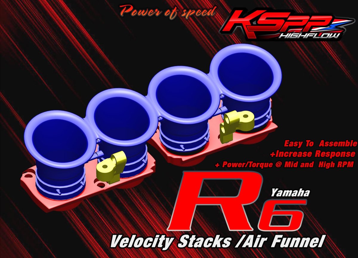 R6 ปากแตร / Velocity stack -ปากแตร R6 -Intake air pipeR6 -Velocity ...