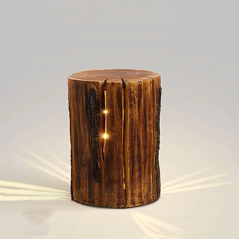 Outdoor Luminous Tree Stump Lamp - lightgallerydesign