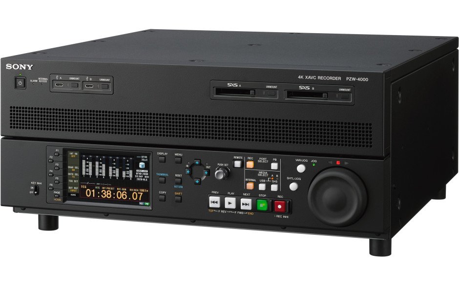 PZW-4000 เครื่องบันทึก Sony XAVC 4K SSD