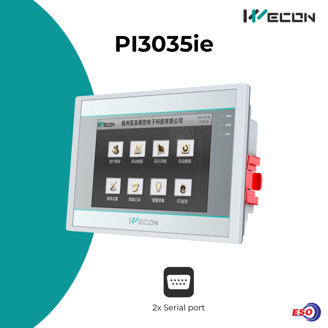 PI3035ie HMI / Human machine interface WECON - eso