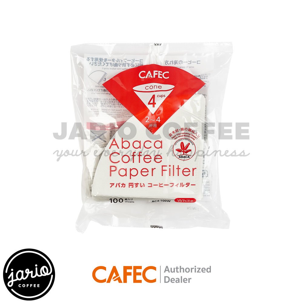 CAFEC กระดาษกรองกาแฟ Abaca/Abaca+ 100 แผ่น CAFEC Abaca/Abaca+ Coffee ...