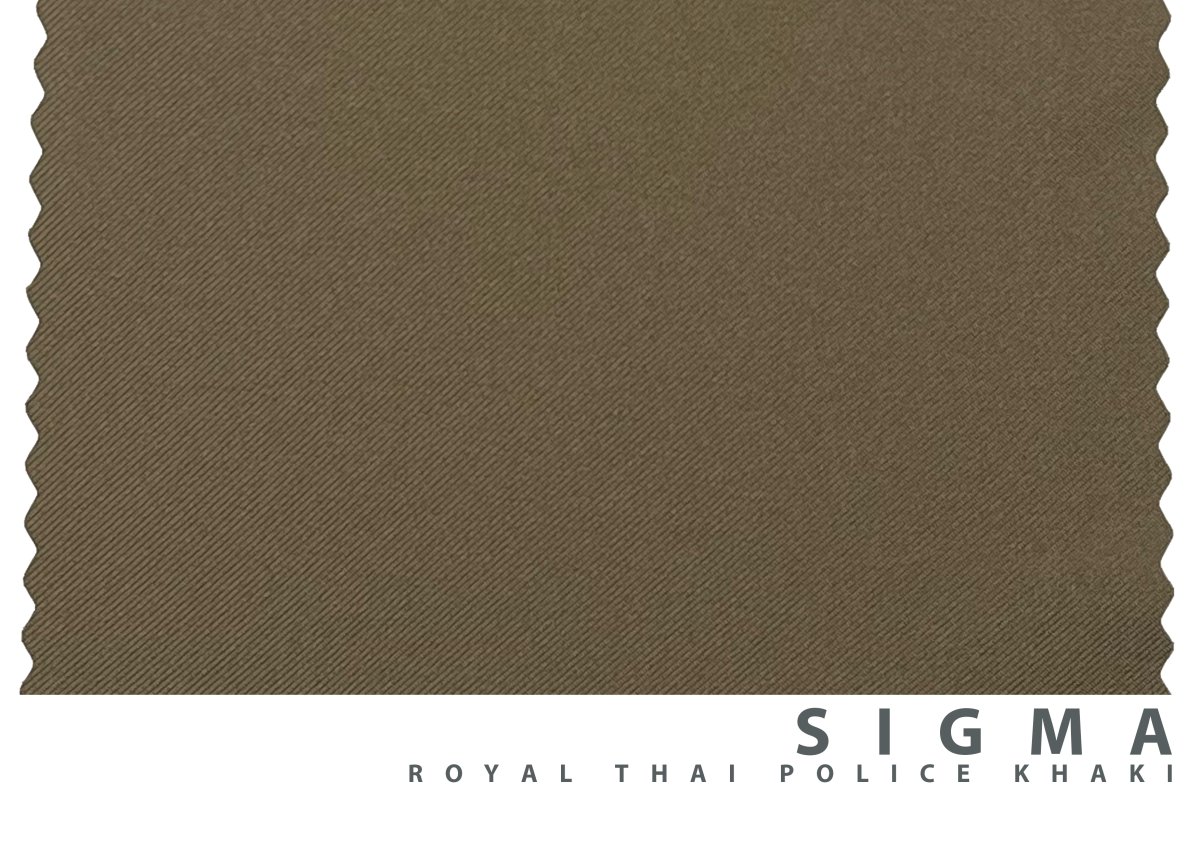 ผ้า SIGMA สีกากีข้าราชการตำรวจ ถูกระเบียบ