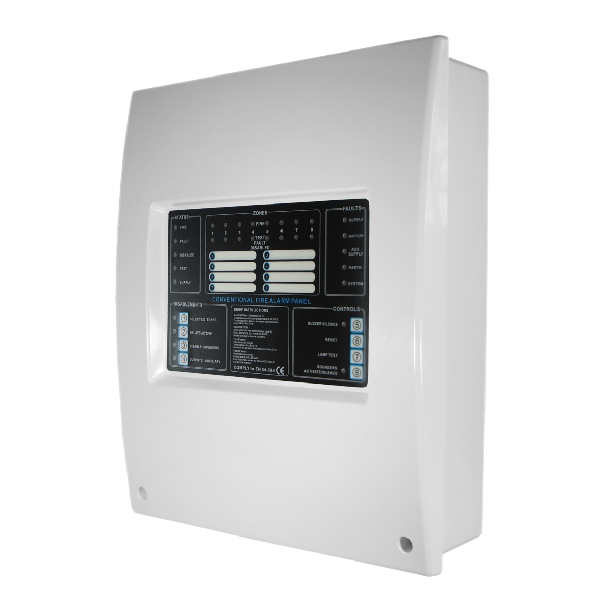 Control Panel 2 Zones - prosecureshop