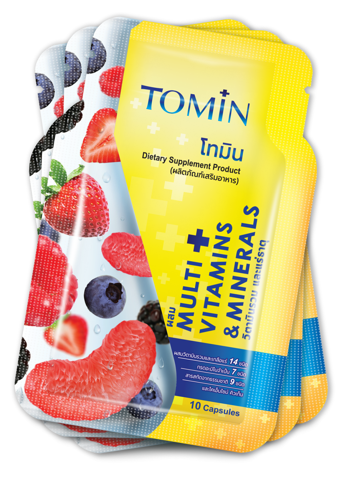 โทมินแบบกล่อง 1 เดือน (30 แคปซูล)