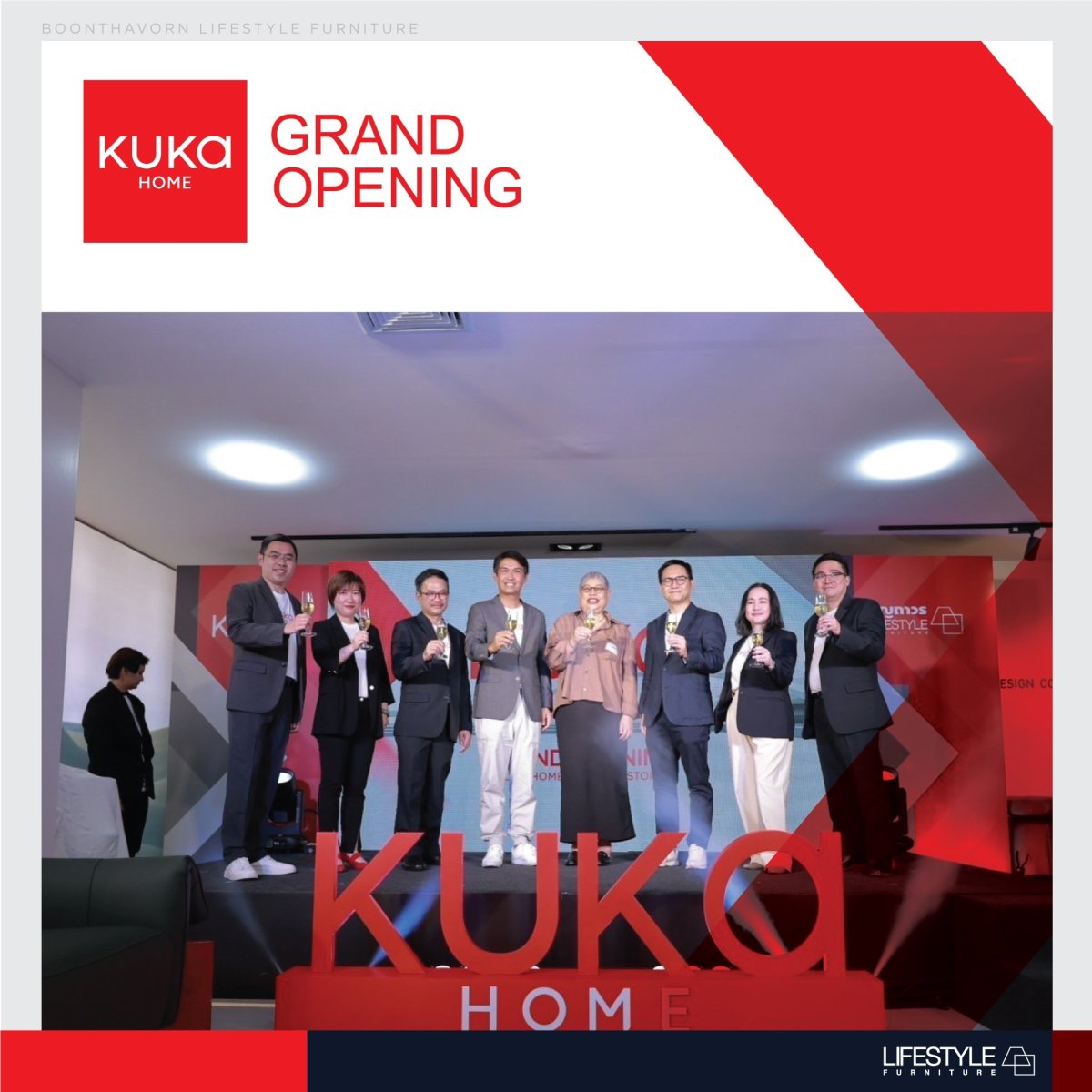 เก็บตกบรรยากาศงาน KUKA home Flagship Store GRAND OPENING