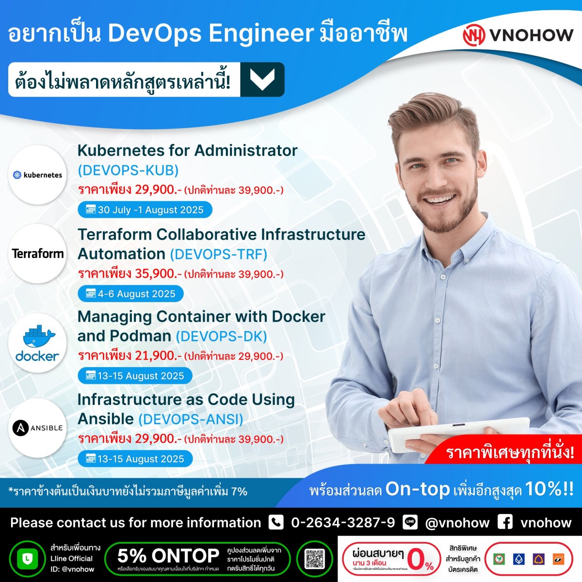 ยกระดับ DevOps Skill ของคุณเพื่อการเป็น DevOps Engineer มืออาชีพ!!