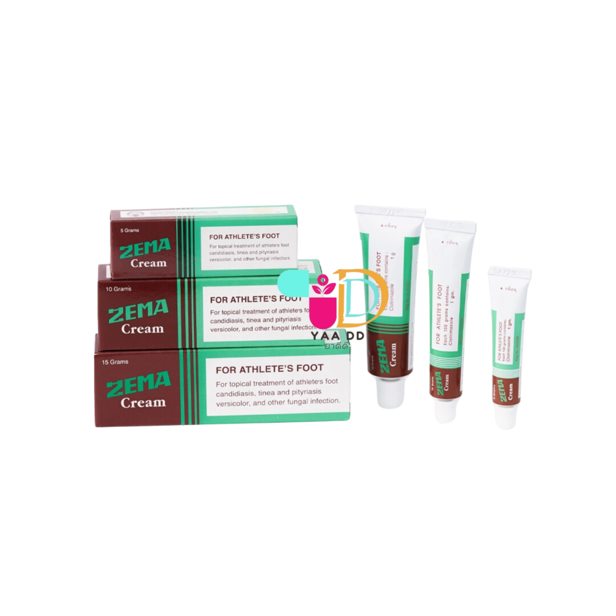 ซีม่า ครีม ZEMA CREAM รักษาโรคผิวหนังจากเชื้อรา