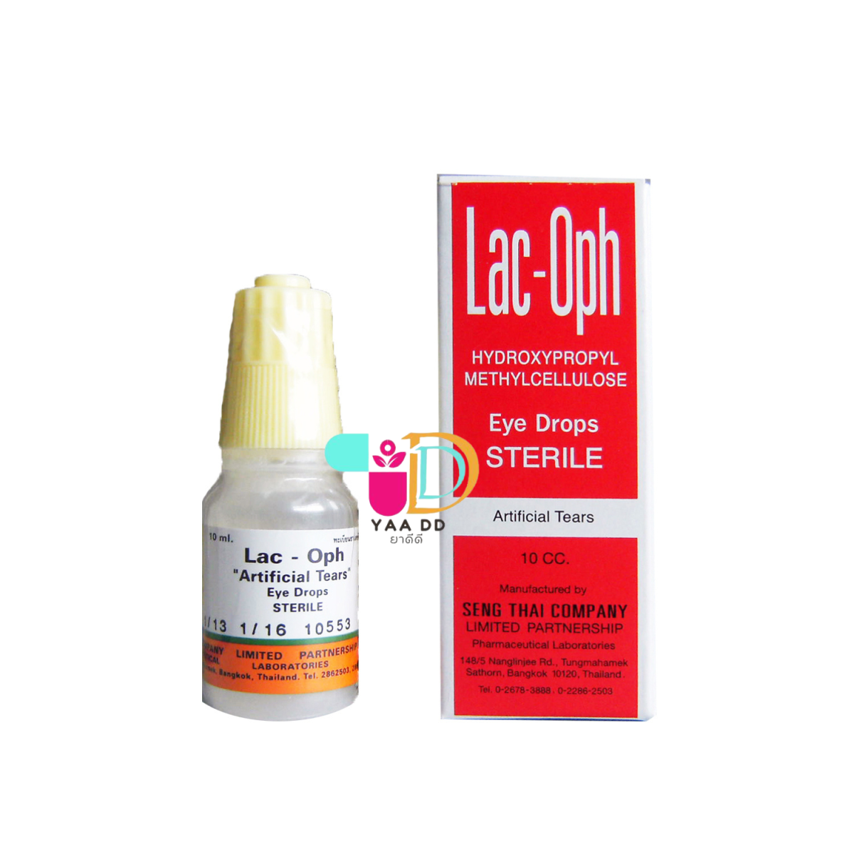 น้ำตาเทียม LAC OPH น้ำตาเทียม แลค ออฟ 10ML.