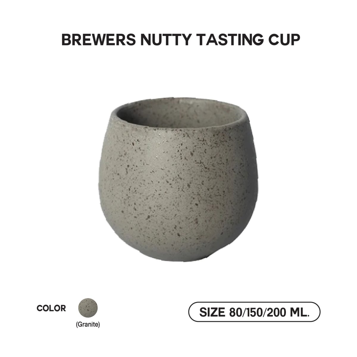 Loveramics Brewers Nutty Tasting Cup