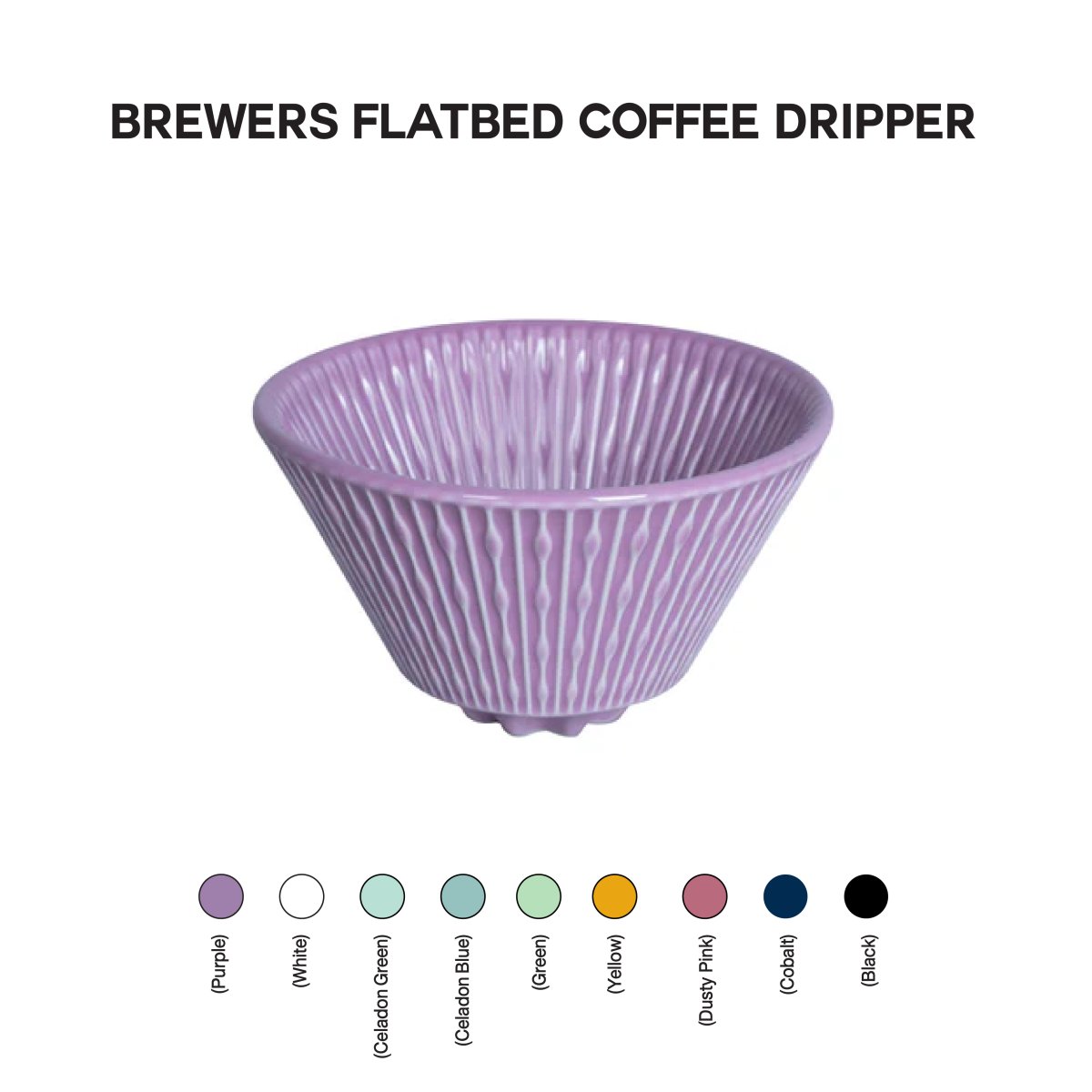 Loveramics Brewers Flatbed Coffee Dripper