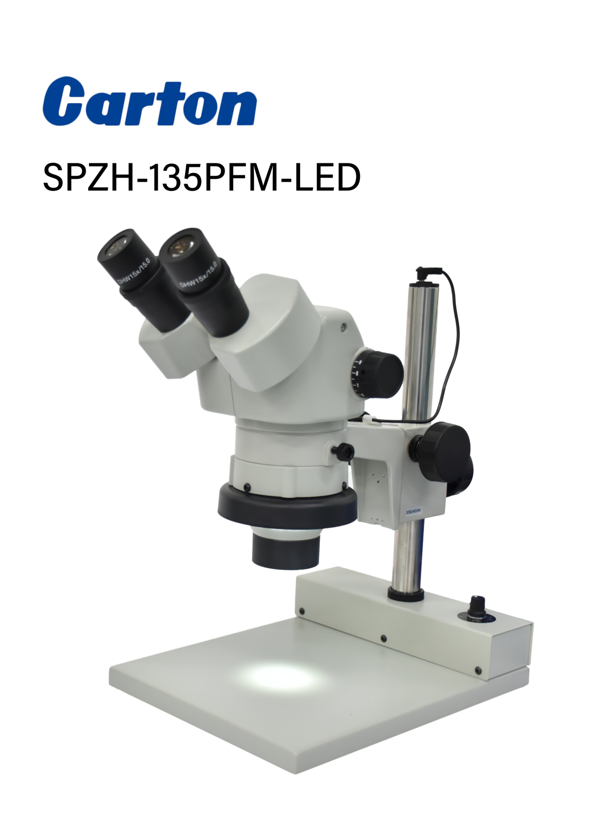 SPZH-135PFM-LED - cartonmicroscope