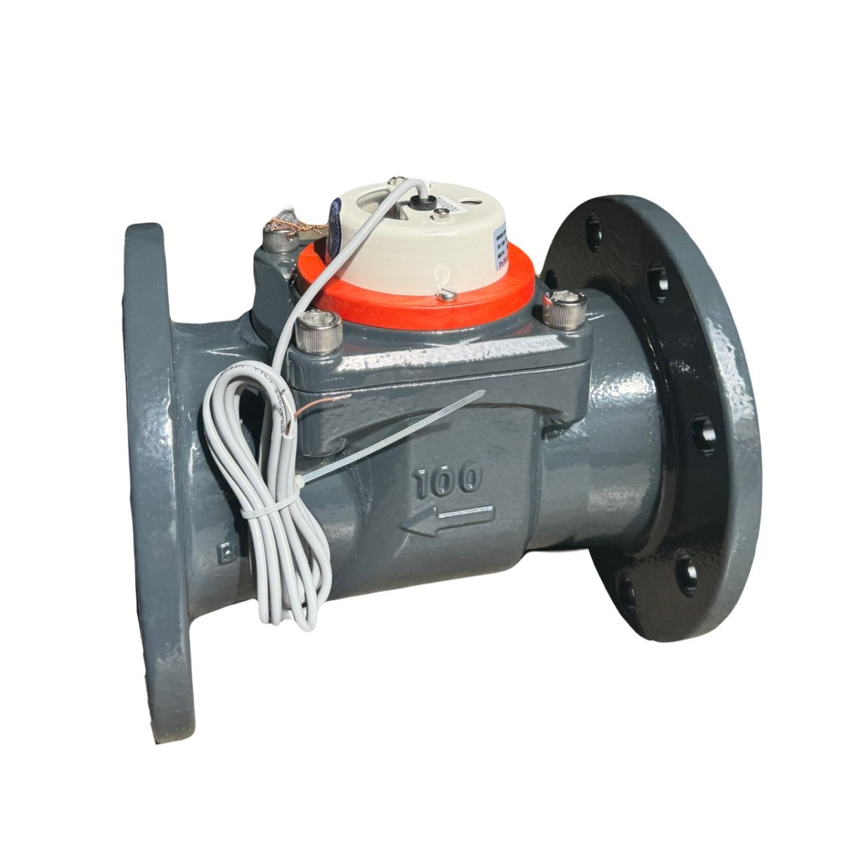 มาตรวัดน้ำร้อน อุณหภูมิ 130 องศา แบบมี Pulse | POWOGAZ