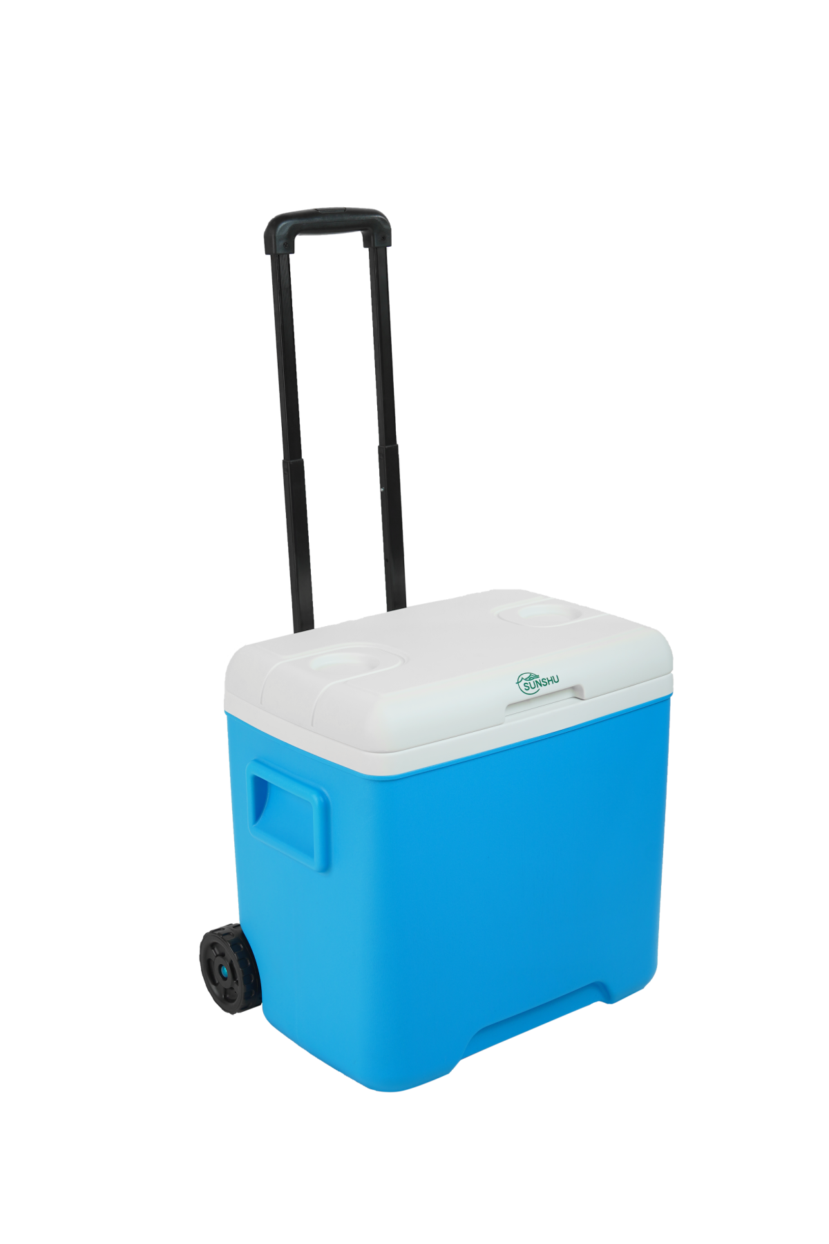 Cooler Box Trolley 32L with wheels. Keep cool up to 48hrs.