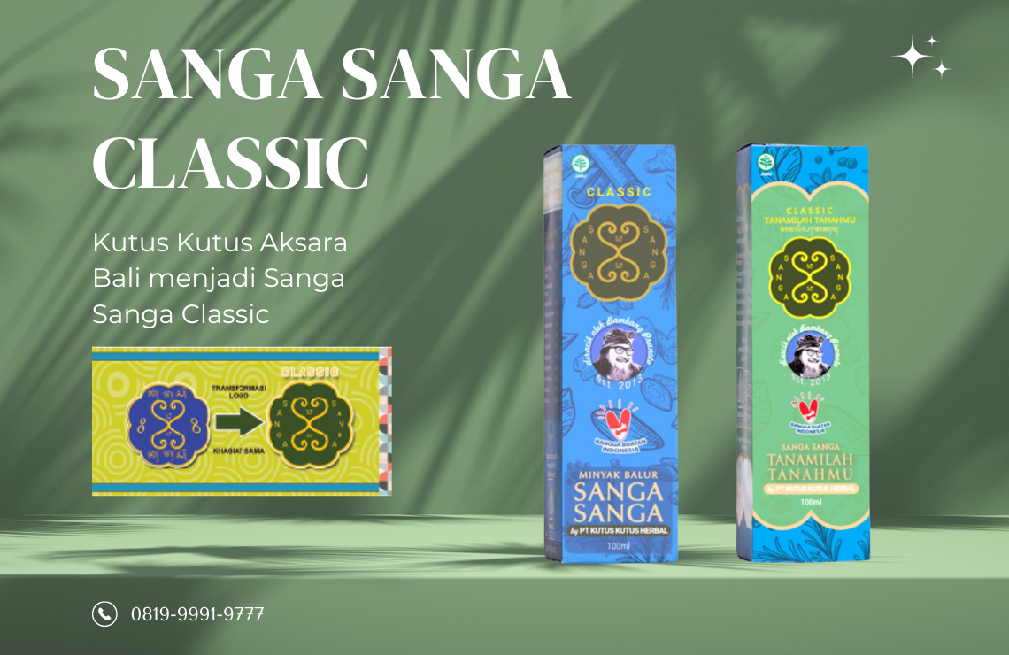 Kutus Kutus Aksara Bali Menjadi Sanga Sanga Classic