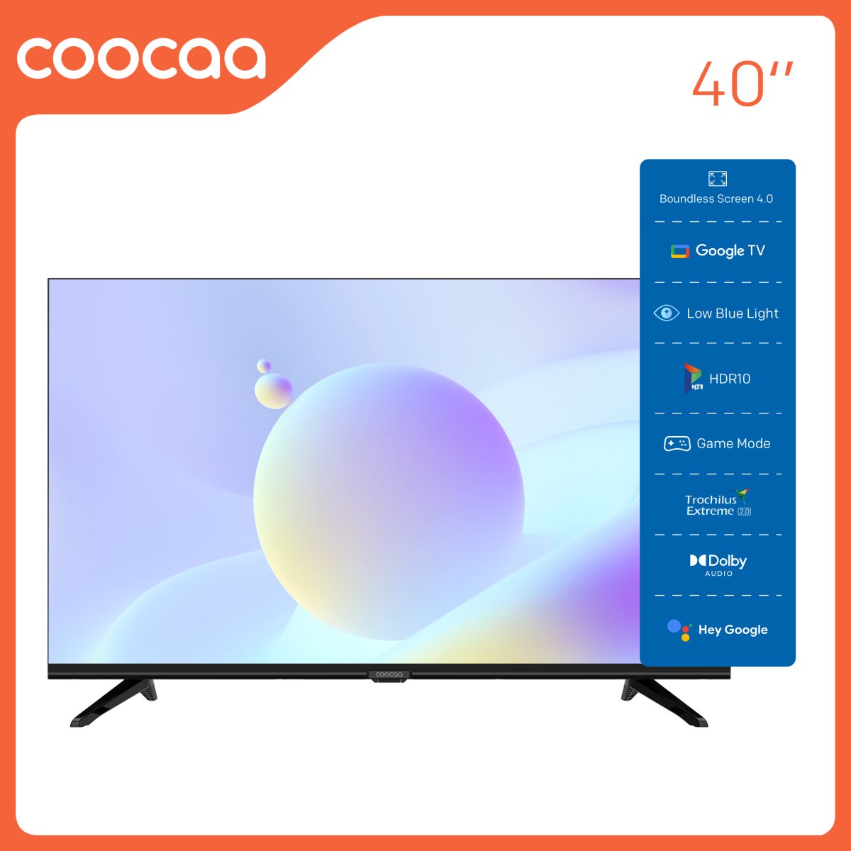Coocaa 40Z72 Google TV