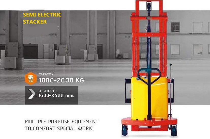 SEMI ELECTRIC STACKER 1000-2000 KG