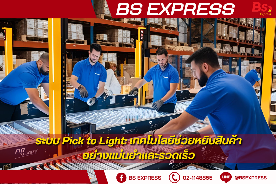 ระบบ Pick to Light: เทคโนโลยีช่วยหยิบสินค้าอย่างแม่นยำและรวดเร็ว