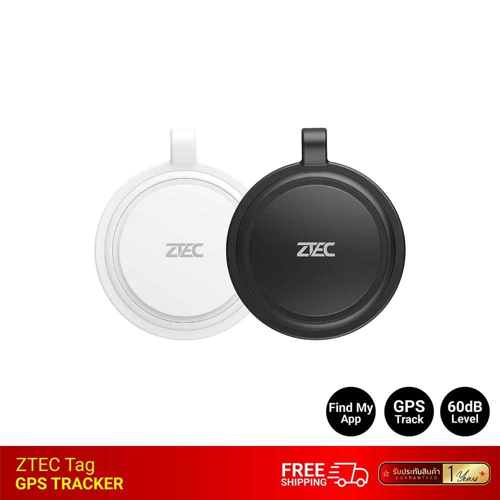 GPS TRACKER ZTEC Tag อุปกรณ์ติดตาม ใช้งานกับแอป Find My