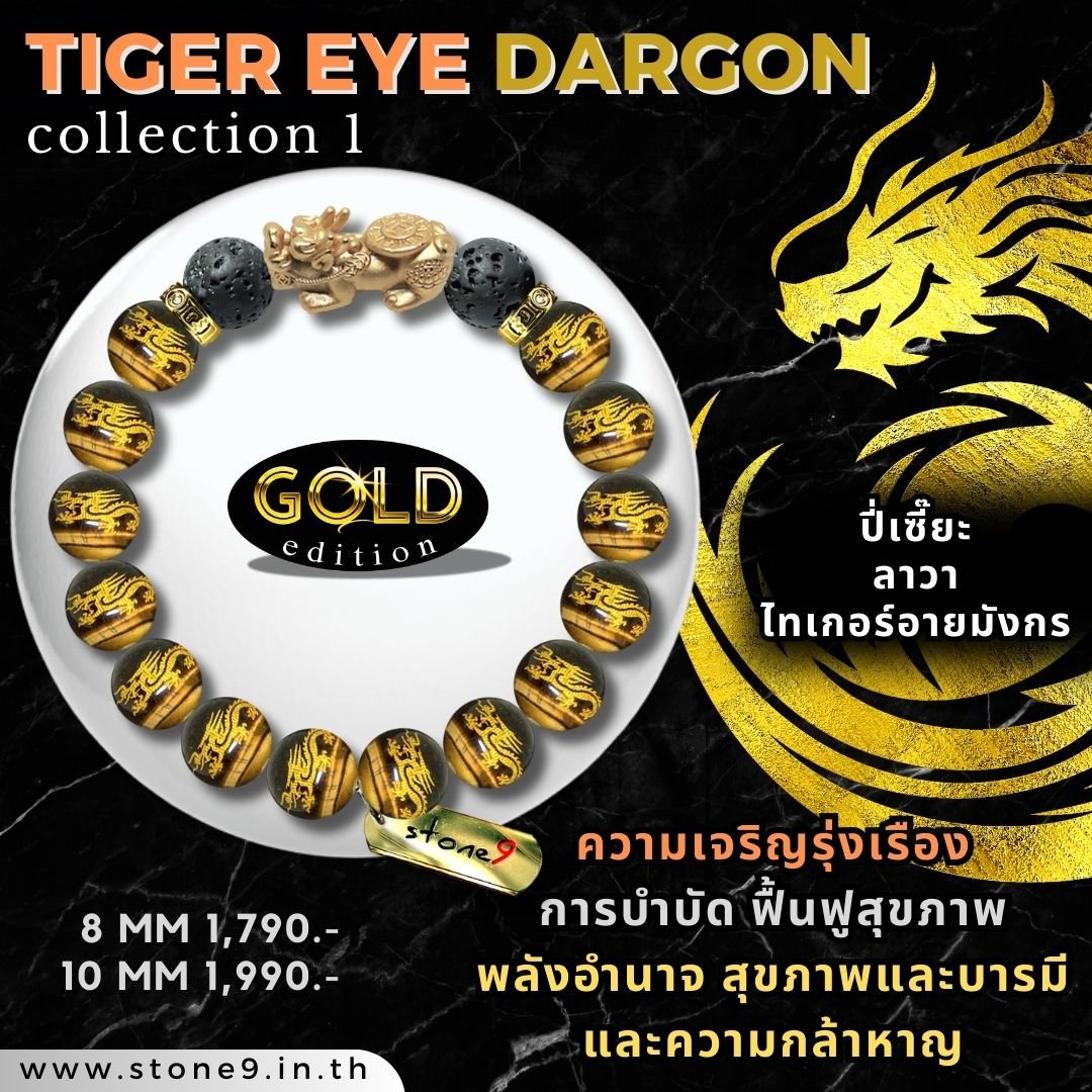 Tiger Eye dragon Collection 1 - stone9
