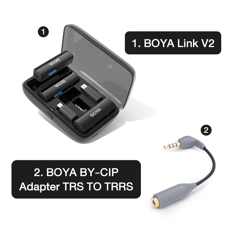 BOYALINK All-in-one Design Wireless Microphone System - boyathailand