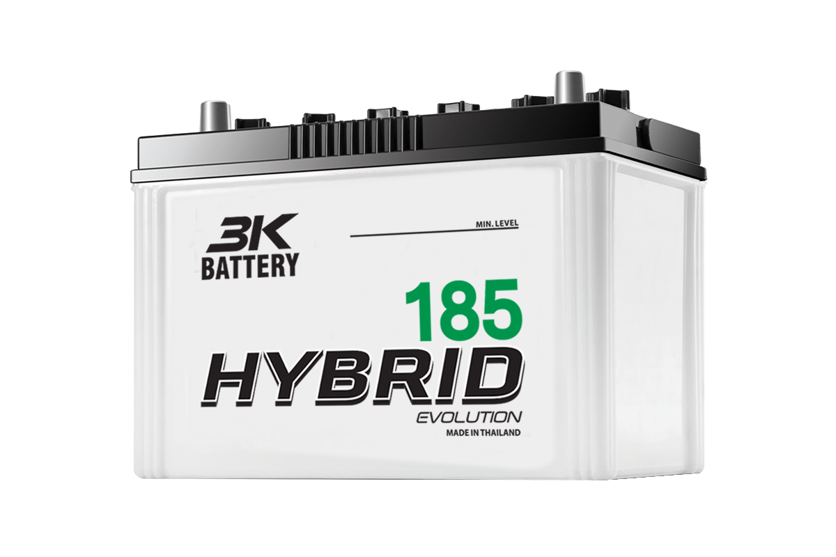 Battery 3K Hybrid 185R (Hybrid Type) 12V 85Ah