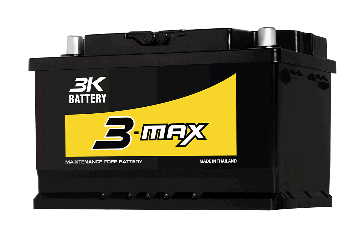 แบตเตอรี่ 3K MAX B3W (Maintenance Free Type) 12V 71Ah