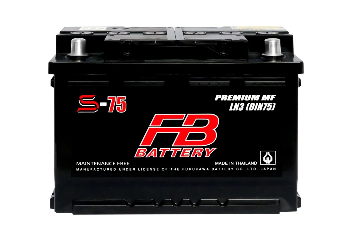 แบตเตอรี่ FB S-75LN3 (Maintenance Free Type) 12V 75Ah - rungseng