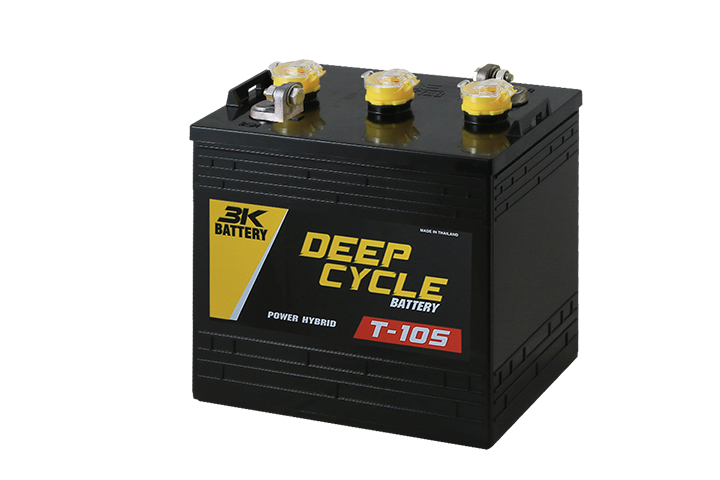 Battery Deep Cycle 3K Power Hybrid T-105 6V 225Ah