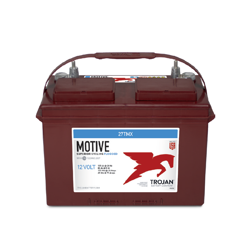 Battery Deep Cycle Trojan 27TMX (12V 105Ah) - rungseng