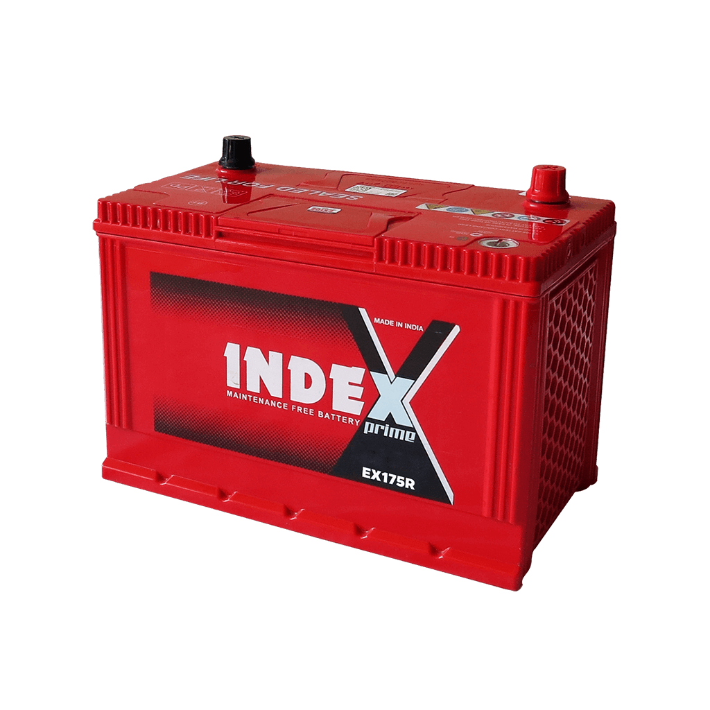 แบตเตอรี่ INDEX EX175R (Sealed Maintenance Free Type) 12V 80Ah