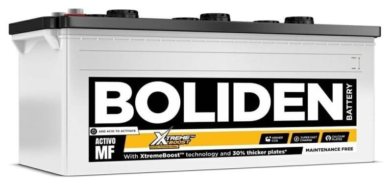 แบตเตอรี่ BOLIDEN AMF DTL132 (Maintenance Free Type) 12V 132Ah